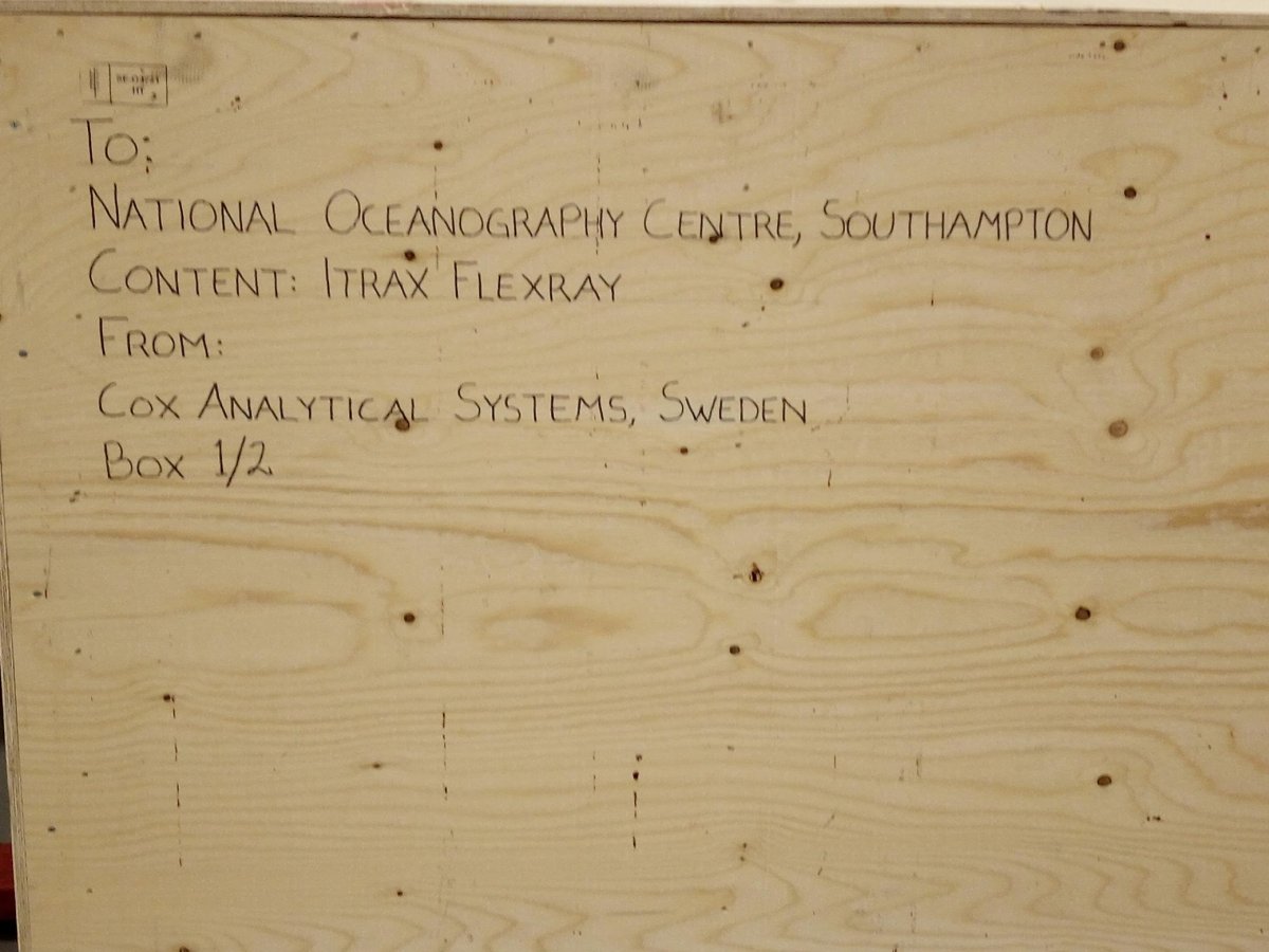 Installation of brand new Itrax FleXRay X-ray fluorescence scanner at BOSCORF | BOSCORF